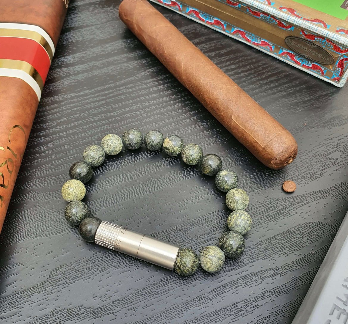 Cigar Punch Bracelet - Serpentine by Les Fines Lames - CIGAR VAULT