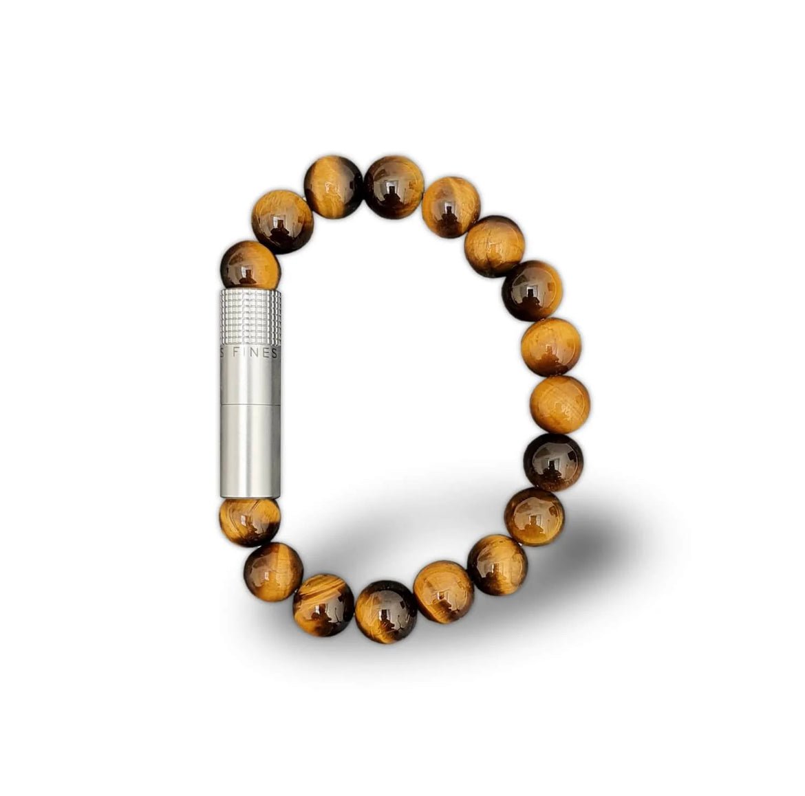 Cigar Punch Bracelet - Tiger Eye by Les Fines Lames - CIGAR VAULT